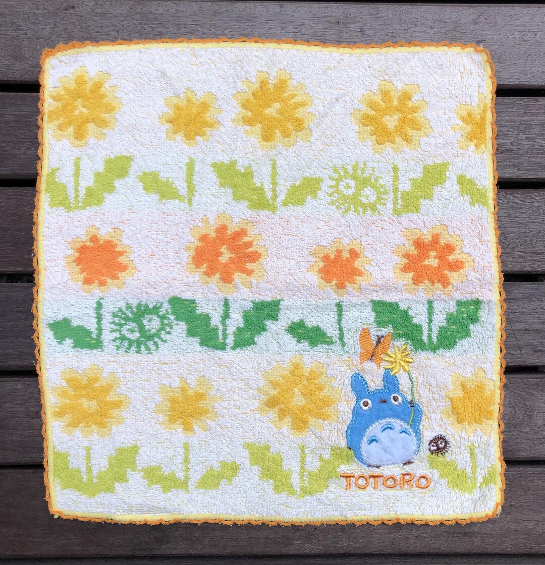 My Neighbor Totoro Handkerchief Towel Totoro Face Towel Ghibli Totoro ...