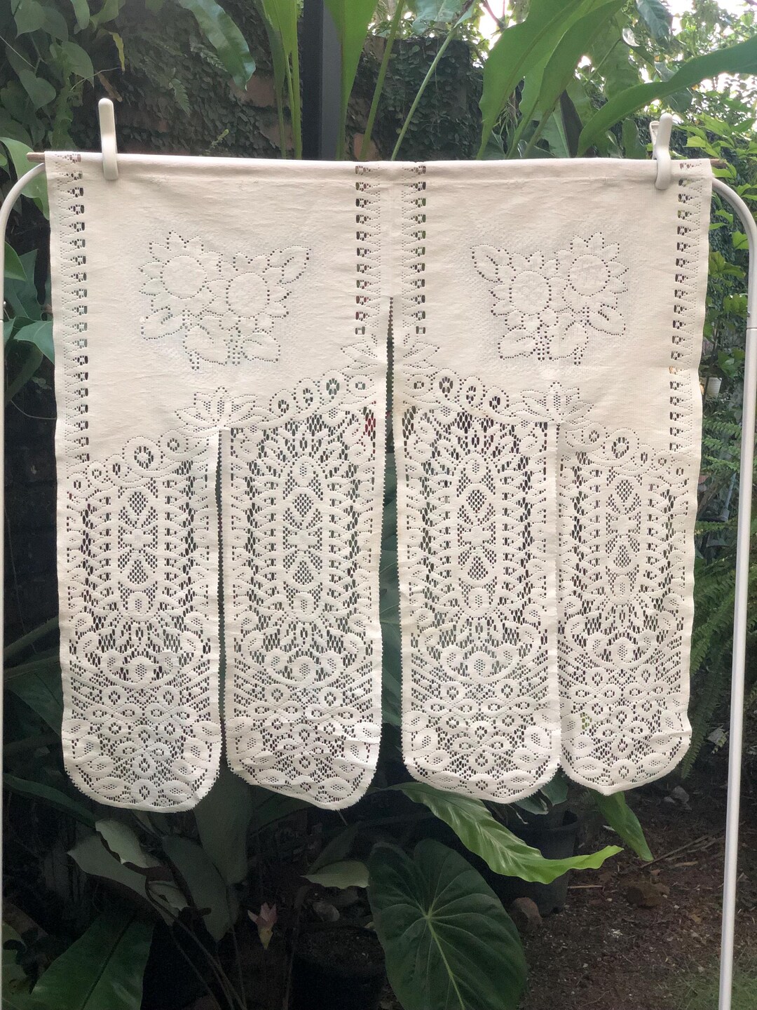 Traditional Japanese Noren Lace Curtains Retro Curtain Rod Pocket ...
