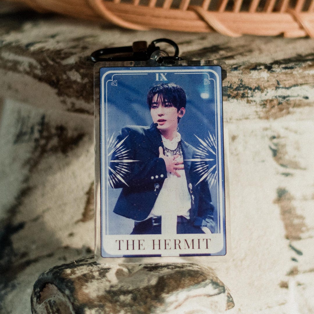 SVT Tarot Card Keychain Hip Hop Unit b-grade - Etsy