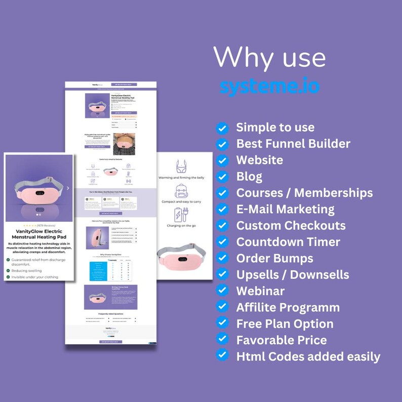 E-commerce Website Funnel Template Design High-converting Sales ...