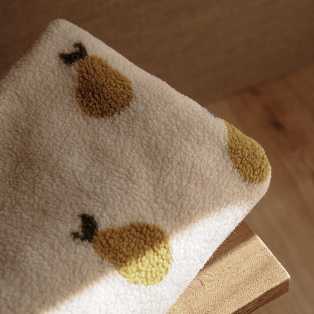 Pear Teddy Fabric, Warm and Cozy Faux Fur Material, Perfect for Jackets ...