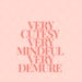 Very Demure Poster, Very Cutesy Very Mindful Very Demure Print, Trendy ...
