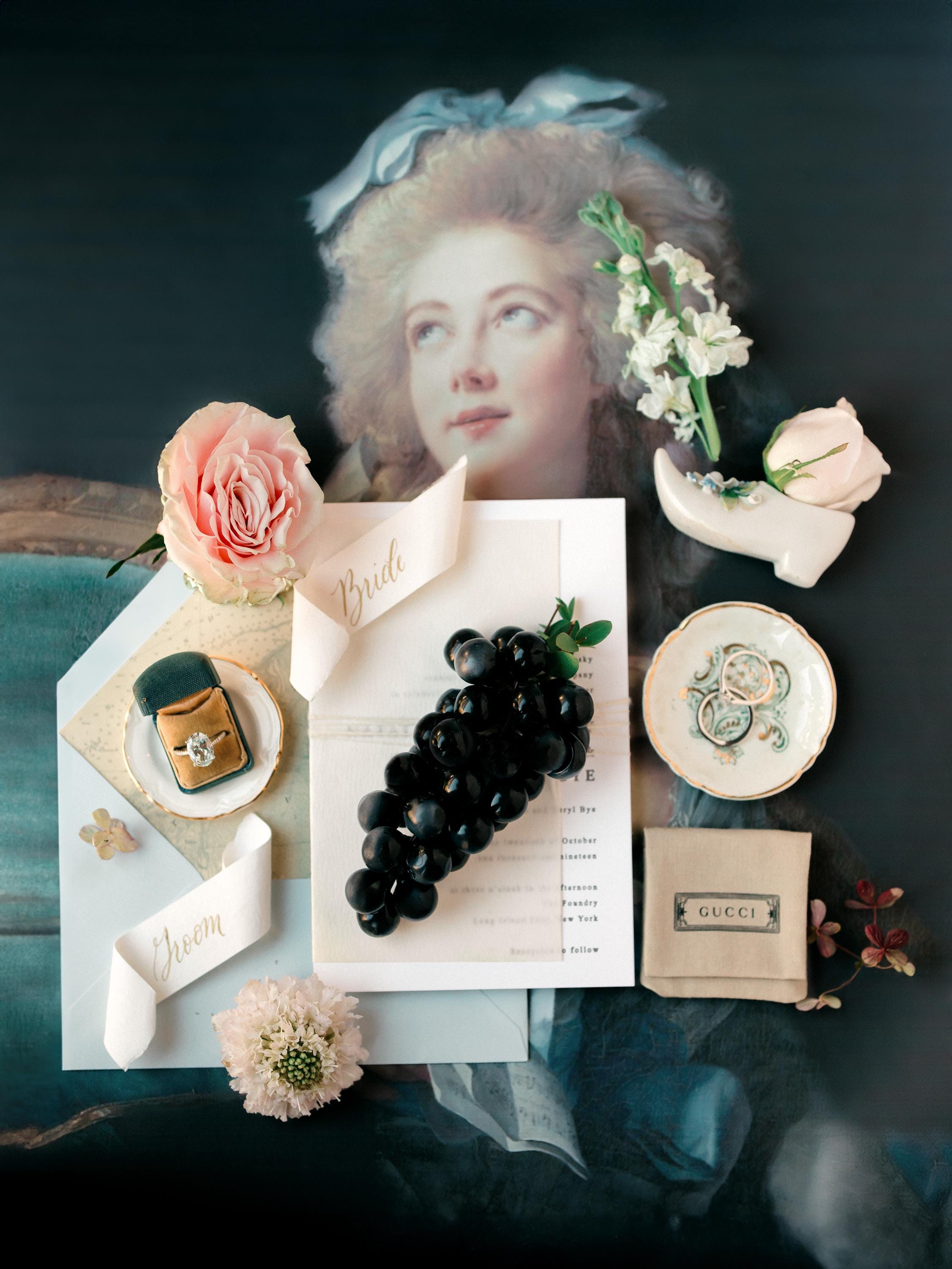 Fine Art Flat Lay Kit - Wedding Photography Props - Curated Flat Lay ...