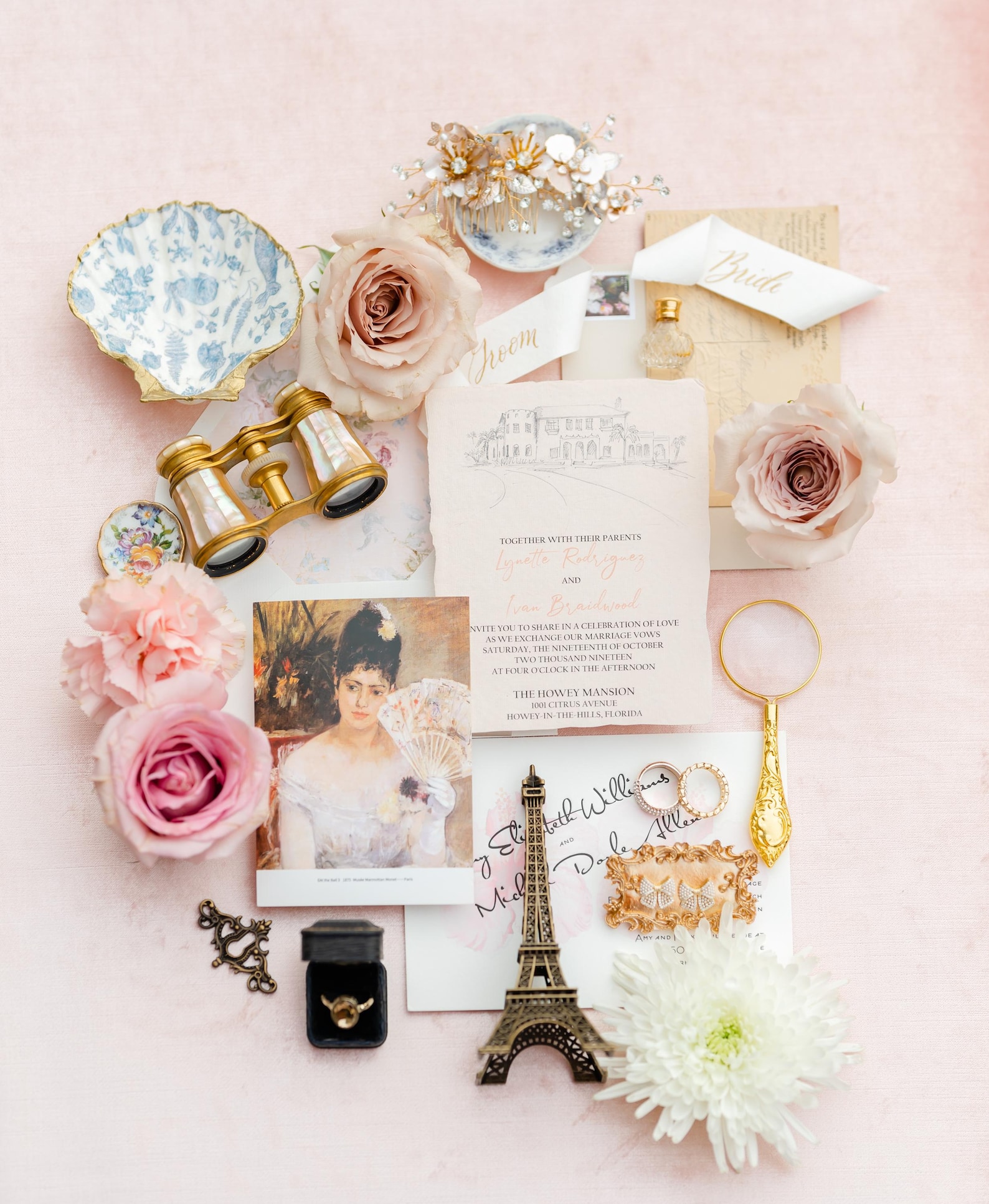 Fine Art Flat Lay Kit - Wedding Photography Props - Curated Flat Lay ...