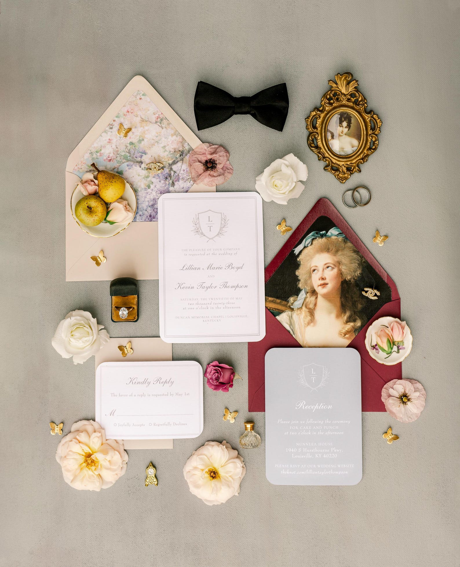 Fine Art Flat Lay Kit - Wedding Photography Props - Curated Flat Lay ...