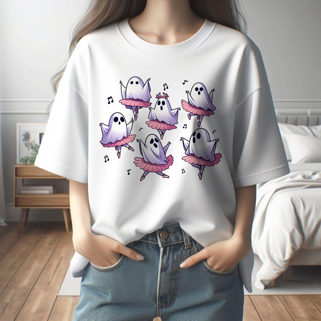 Ballet Ghost Ballet Dancer Spooky Dance Teacher Halloween Png, Ghost ...