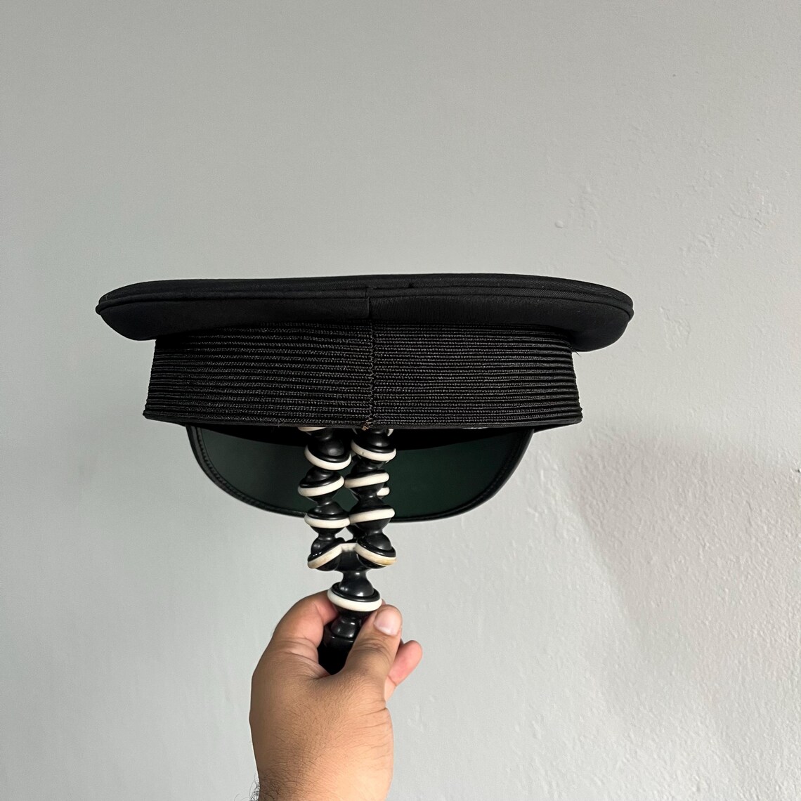 US Navy Officer Visor Cap - Handmade Military Dress Hat | Vintage Naval ...