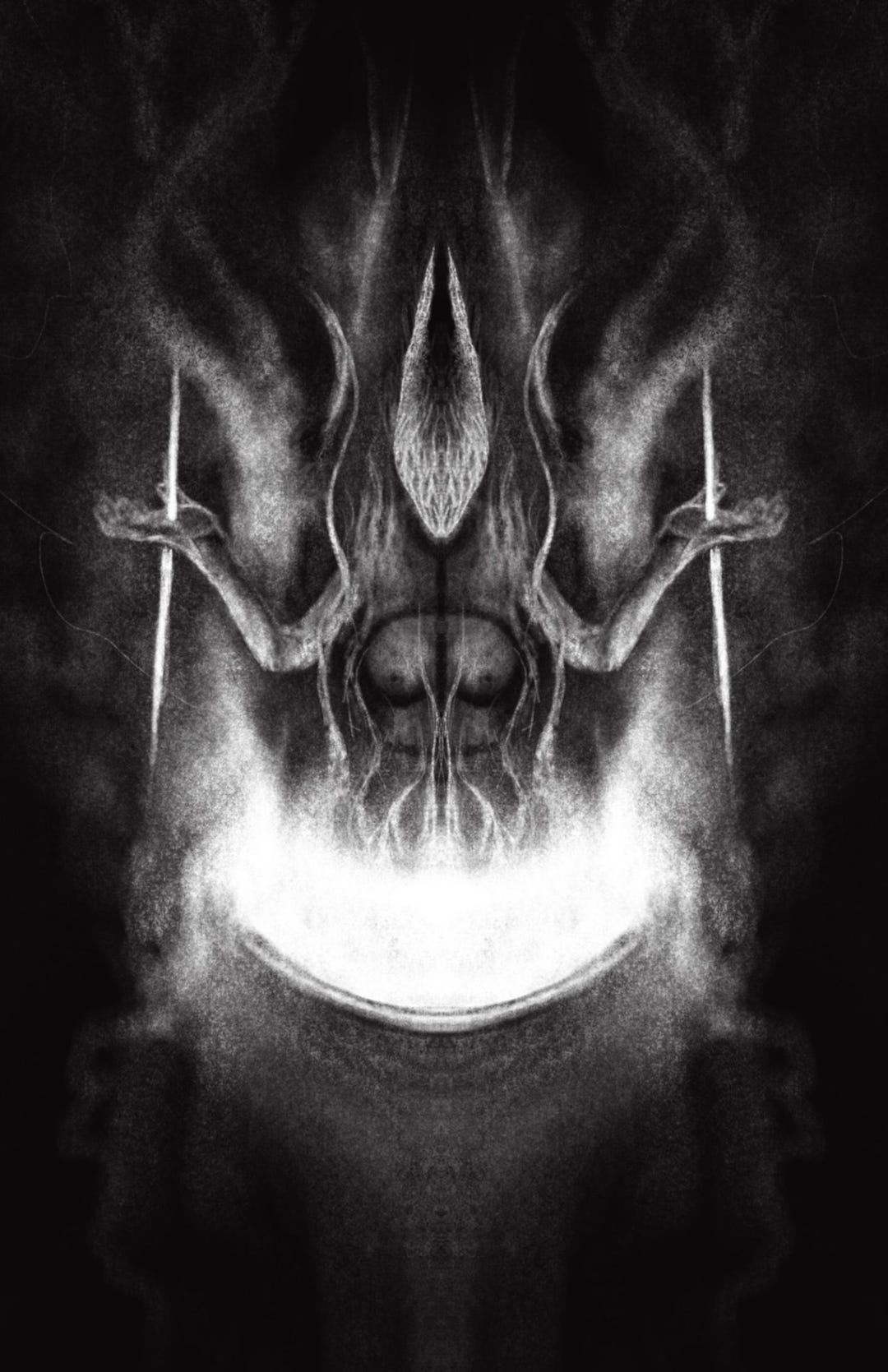 Dark Art Aesthetic | Satanic | Gothic Decor | Satanic Art | Digital Art ...