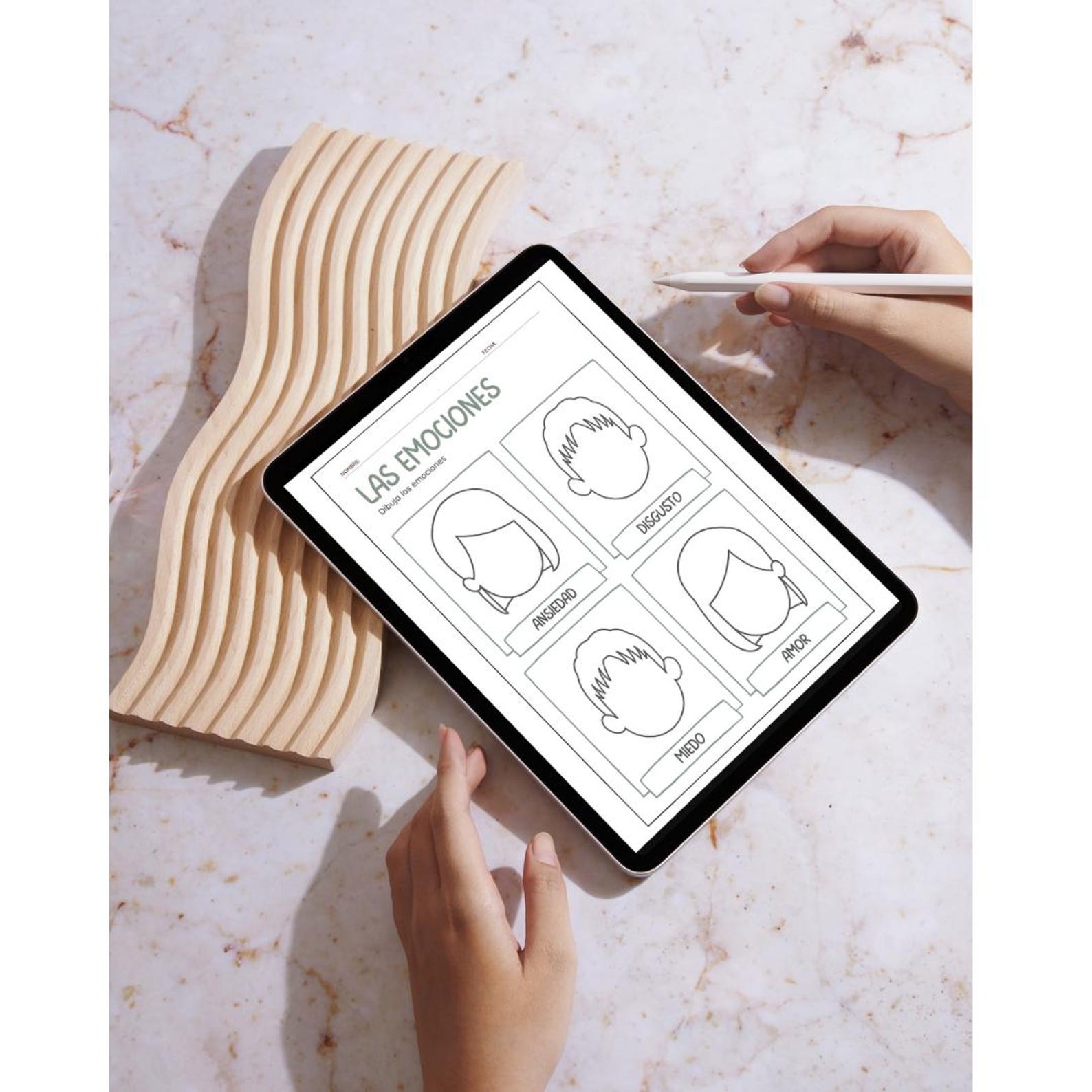 Las Emociones Dibuja Las Emociones Printable Activity for Kids Draw the ...