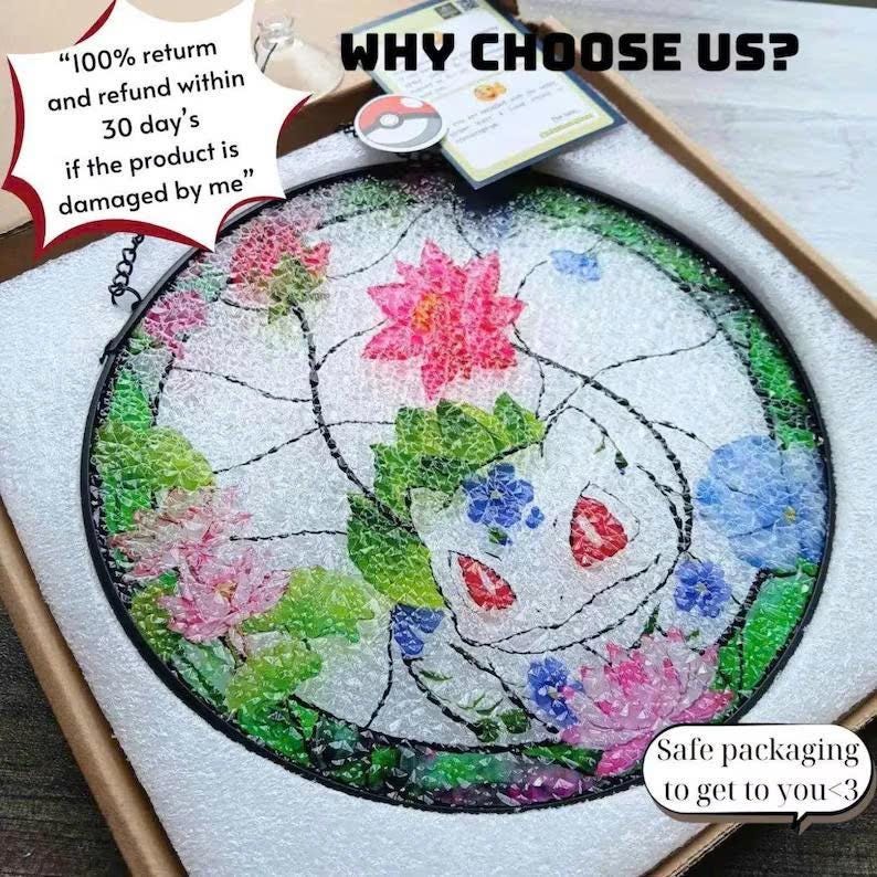 Atrapasol de cristal de Pokémon hecho a mano P888881ZZ - Etsy España