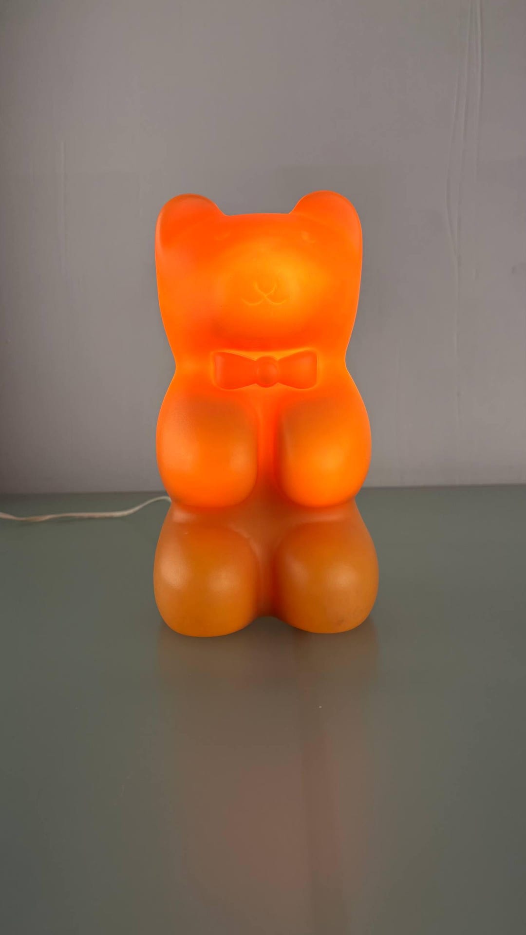 Vintage Heico Gummy Bear Lamp – Orange Bear Night Light, 80s/90s ...