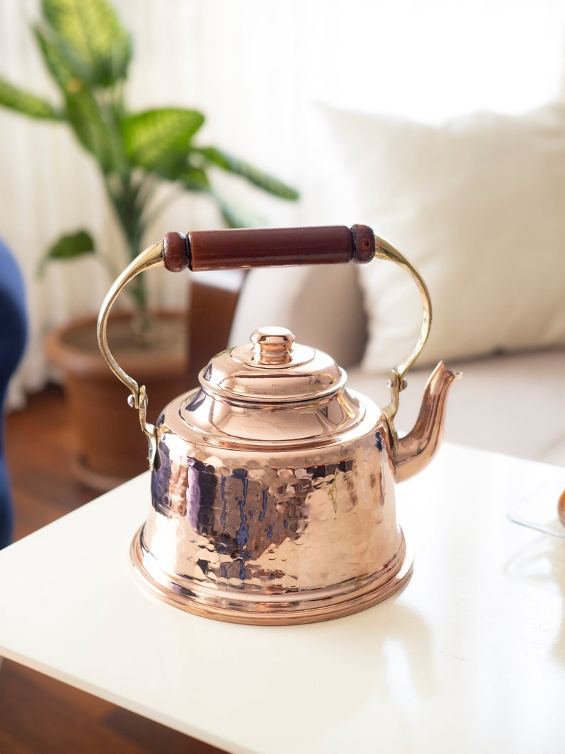 Handmade Hammered Copper Teapot for Your Perfect Tea Brewing Experience ...