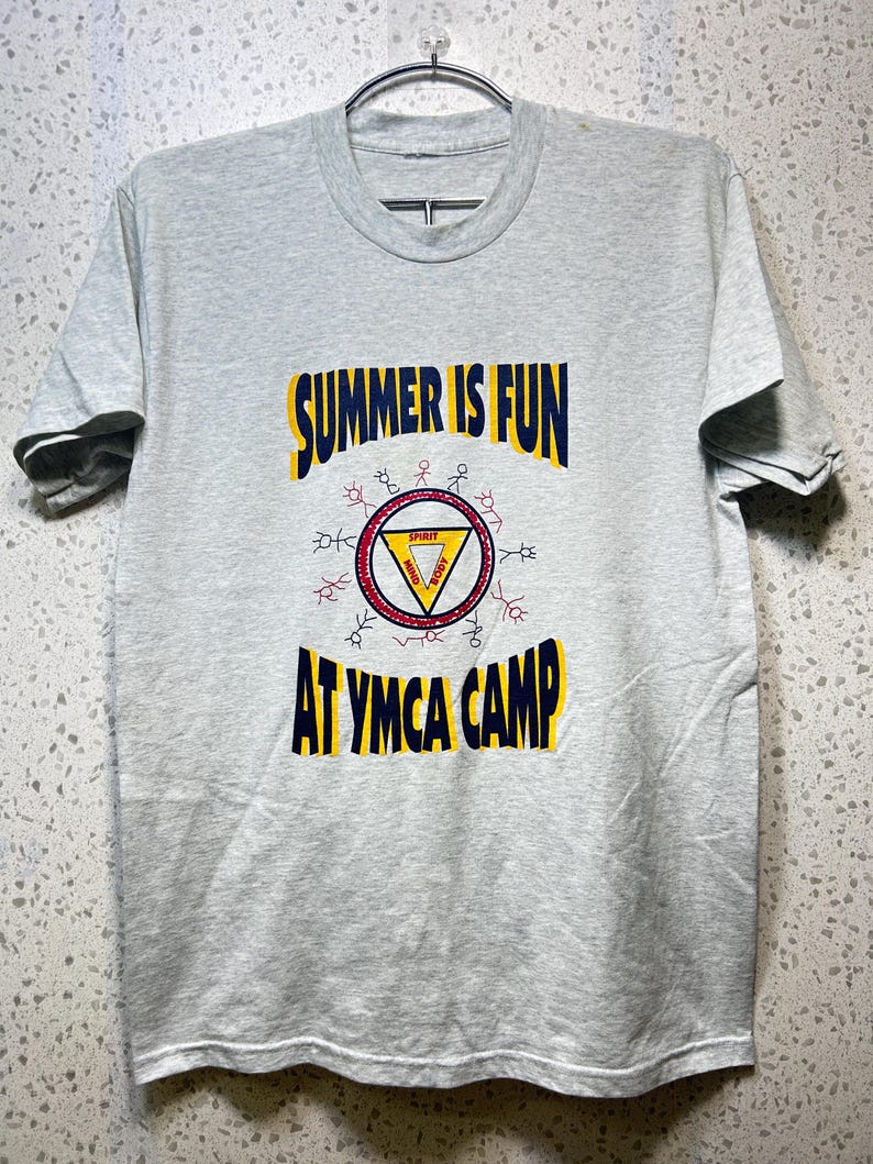 Vintage Summer is Fun at YMCA Camp 00s T-shirt Size L - Etsy
