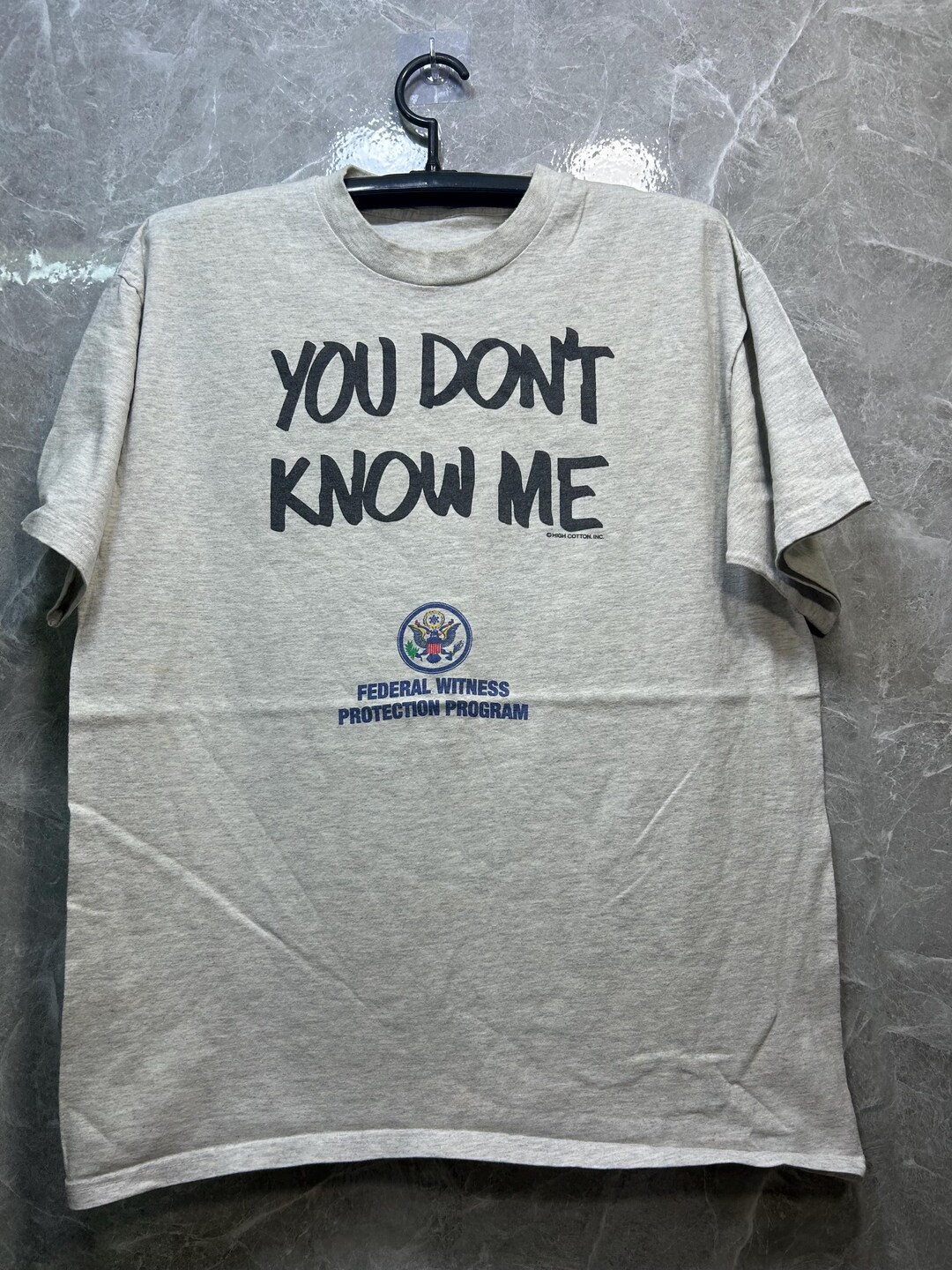 Vintage Federal Witness Protection Program 00s T-shirt Size L - Etsy
