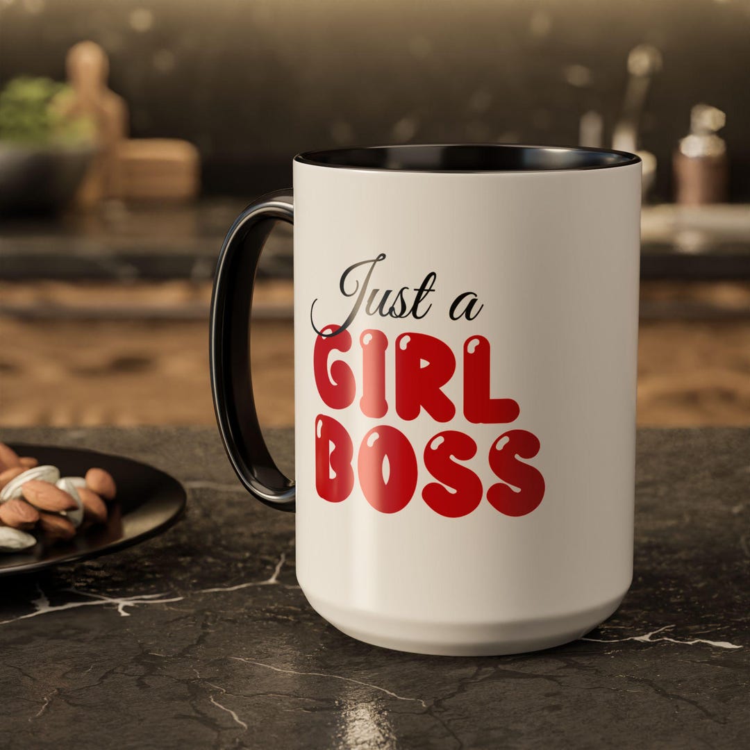 Girl Boss Mug, Girl Boss Gifts, Ceramic Mug for Her, Girl Building an ...