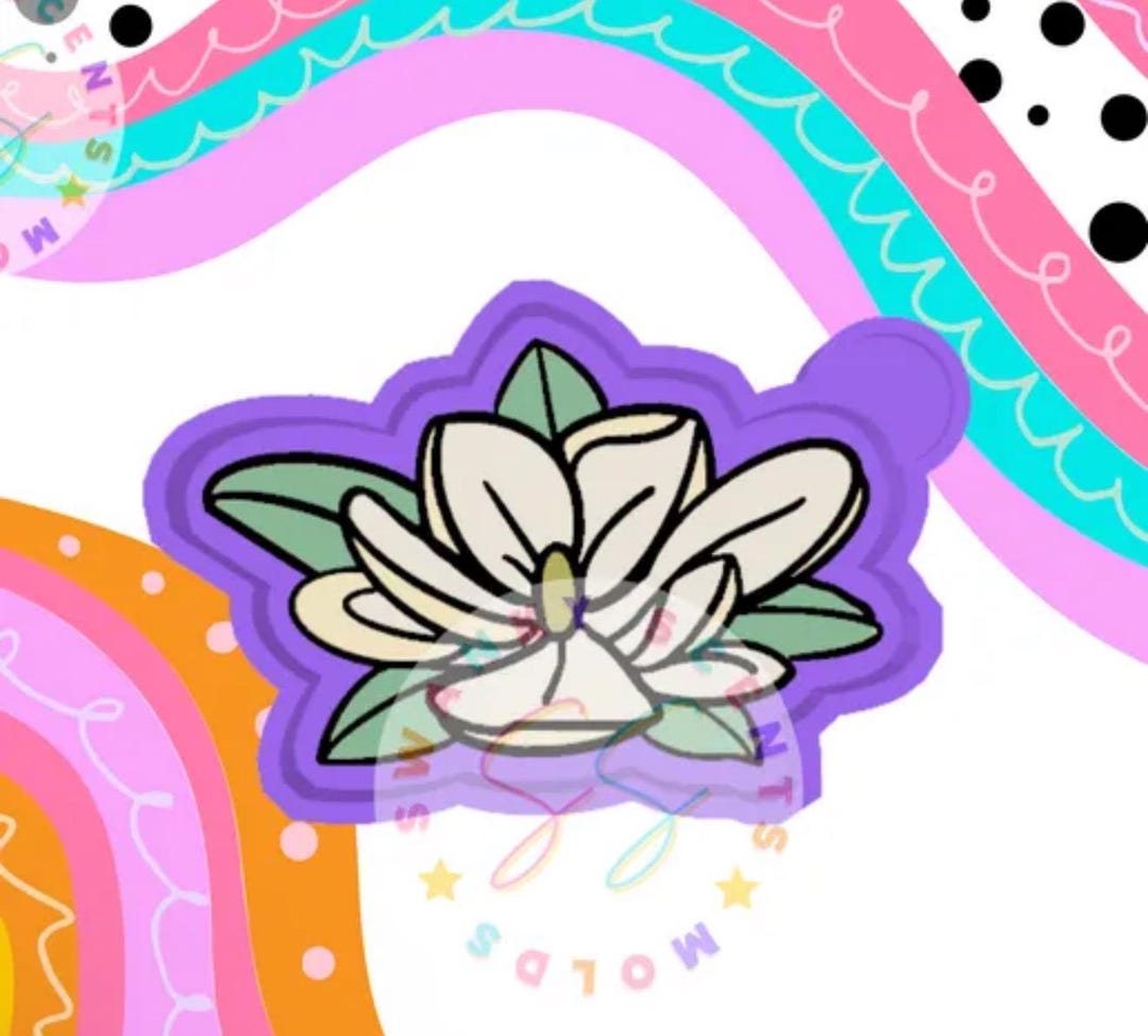 Magnolia Flower Freshie Mold - Etsy