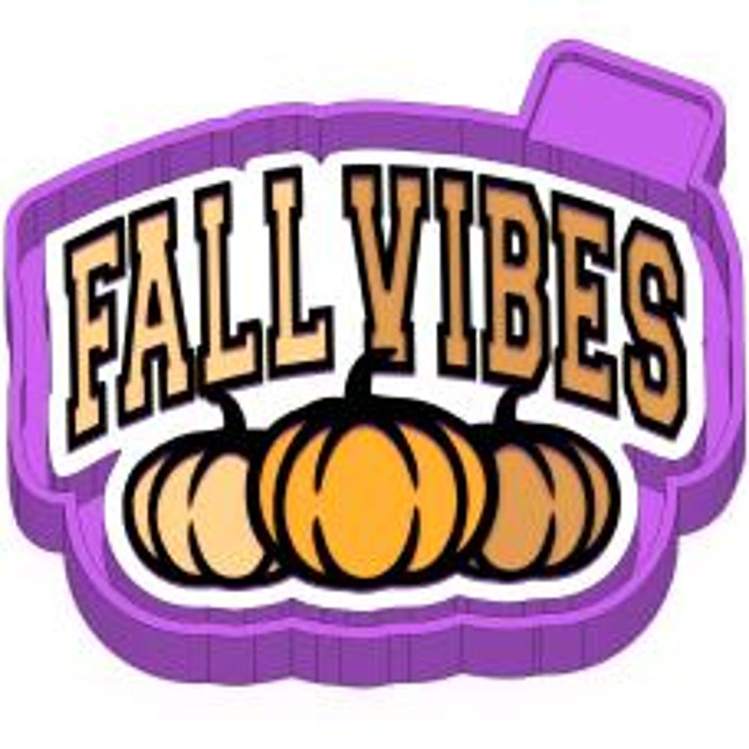 Fall Vibes Pumpkin Freshie Mold - Etsy
