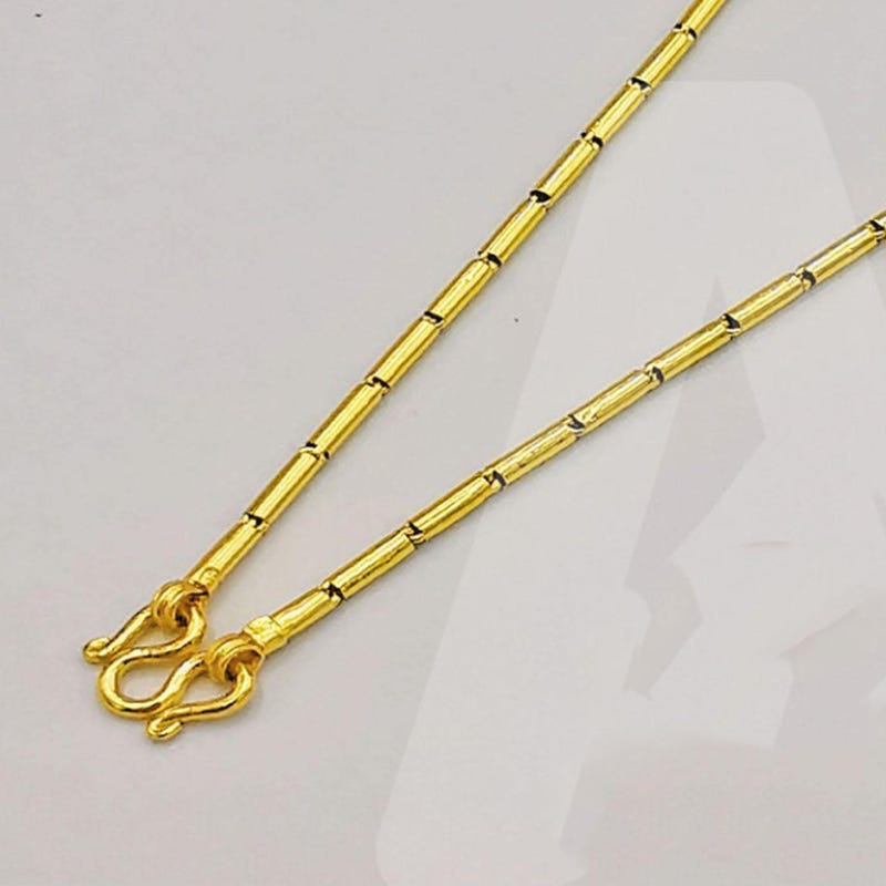 24k Gold Chain - Etsy