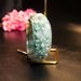 Hand-carved Jadeite Bangle: Burmese Moss-in-snow Floral Cuff (61.5mm ...