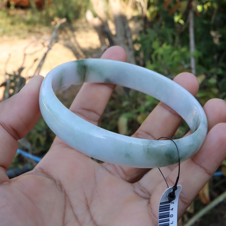 Rare 78.5mm Extra Large Rare Natural Grade A Jadeite Jade Bangle ...