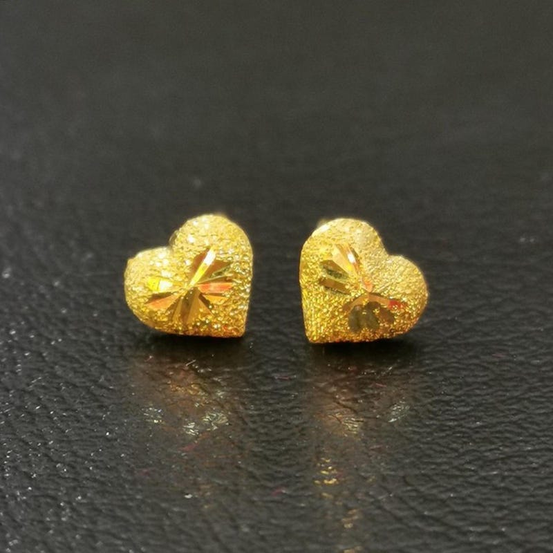 Earrings Saudi Gold - Etsy
