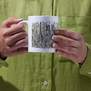 Paris Retro Folie Mug Eiffel Tower Paris Souvenir Gift - Etsy