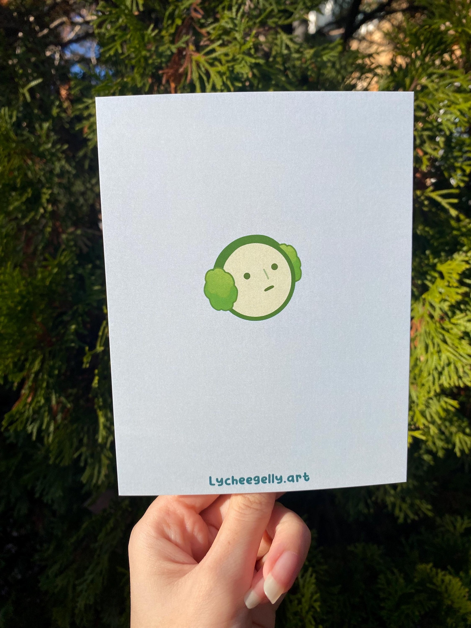 Holiday Smiski Greeting Card | Christmas Card, Card for Friends ...