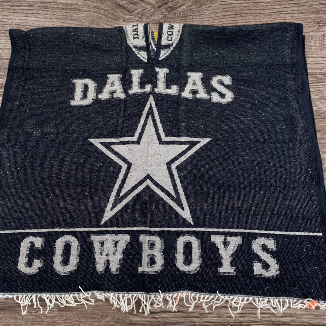 Dallas Cowboys Poncho Serape Gaban One Size Fits All - Etsy
