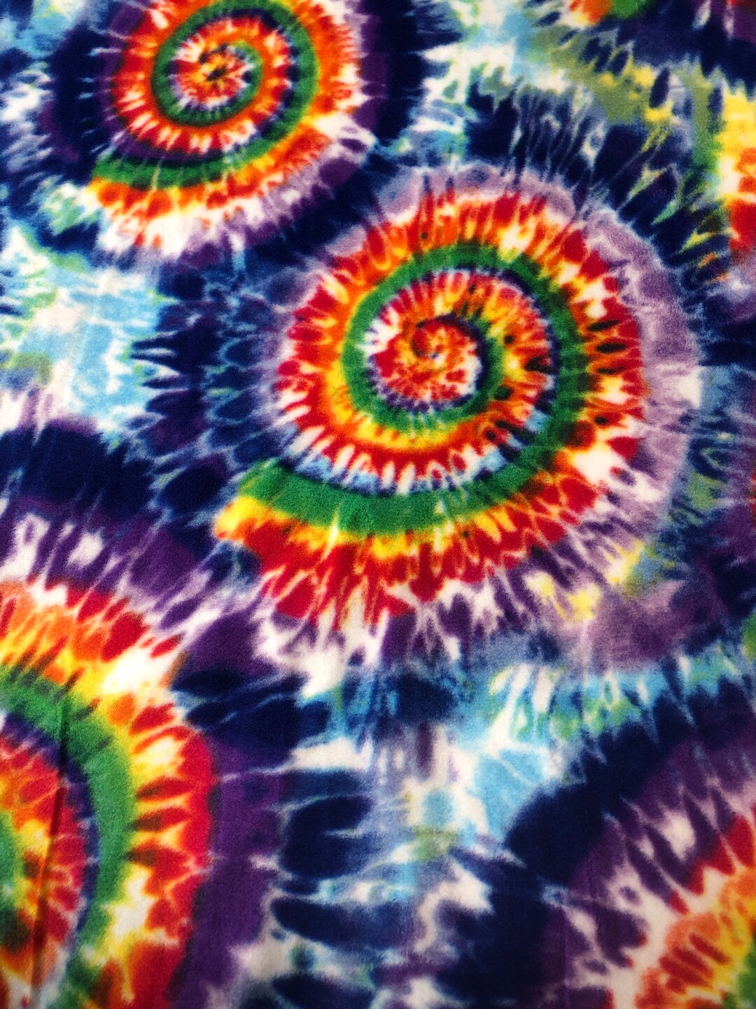 Ratoob, Blue Purple Red Orange Green Yellow White Tie Dye - Etsy