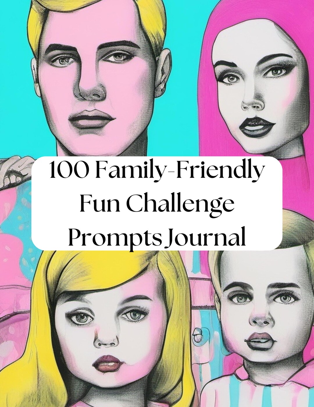 100 Family-friendly Fun Challenge Prompts Journal PDF | Digital ...