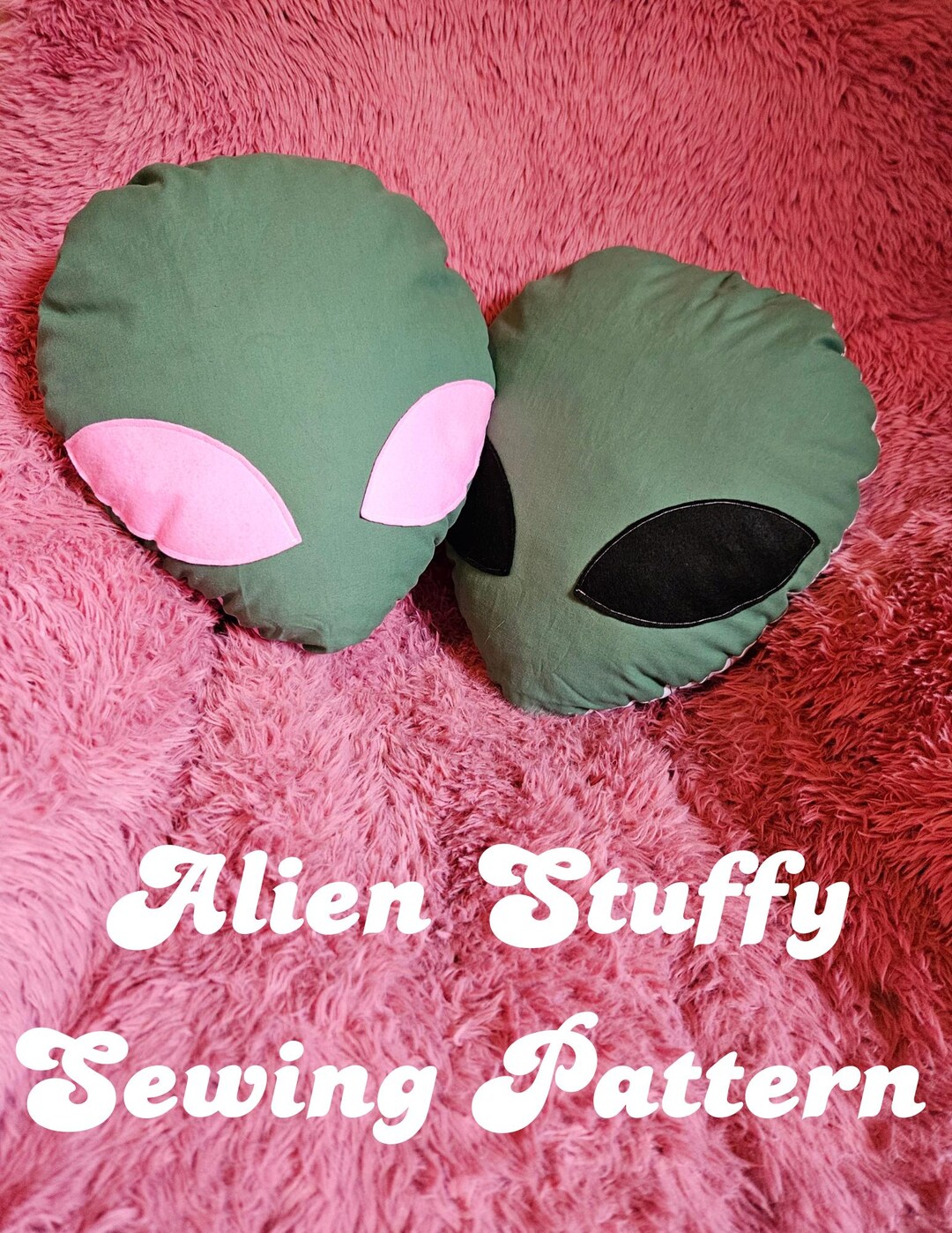Alien Pillow Sewing Pattern Tutorial - Digital Download for DIY Pillow ...