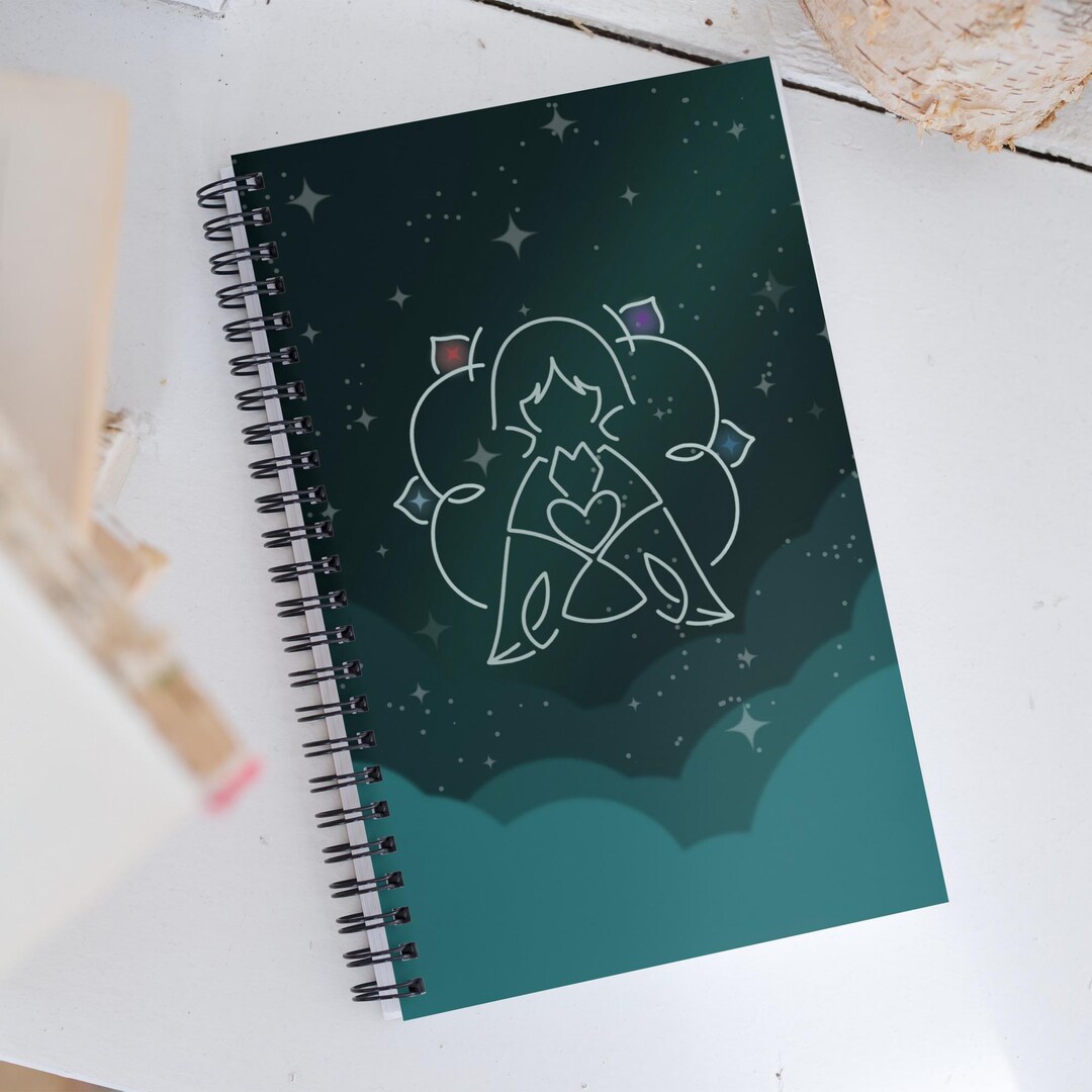 Genshin Impact Wanderer Constellation Peregrinus Spiral Notebook - Etsy