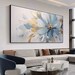 Floral Abstract Art Flower Painting Modern Wall Decor Art for Home ...