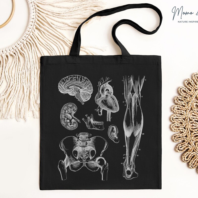 Anatomy Tote Bag - Etsy