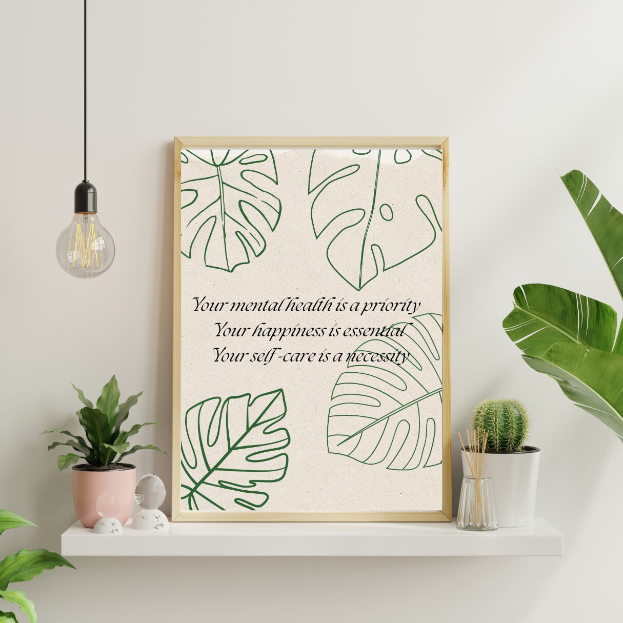 5 Mental Health Posters Bundle | Printable Wall Art | Office Decor - Etsy