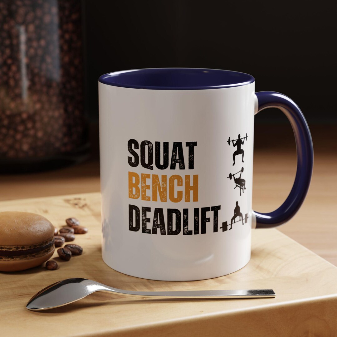 Fitness Motivation Mug, Weightlifting Coffee Cup for Gym Enthusiasts ...