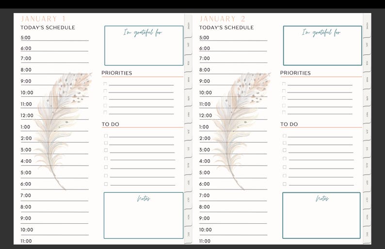 2025 Bohemian Digital Planner, Goodnotes Planner, 2025 Planner, Daily ...