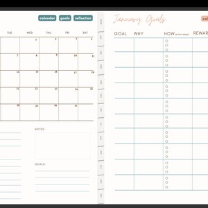 2025 Bohemian Digital Planner, Goodnotes Planner, 2025 Planner, Daily ...