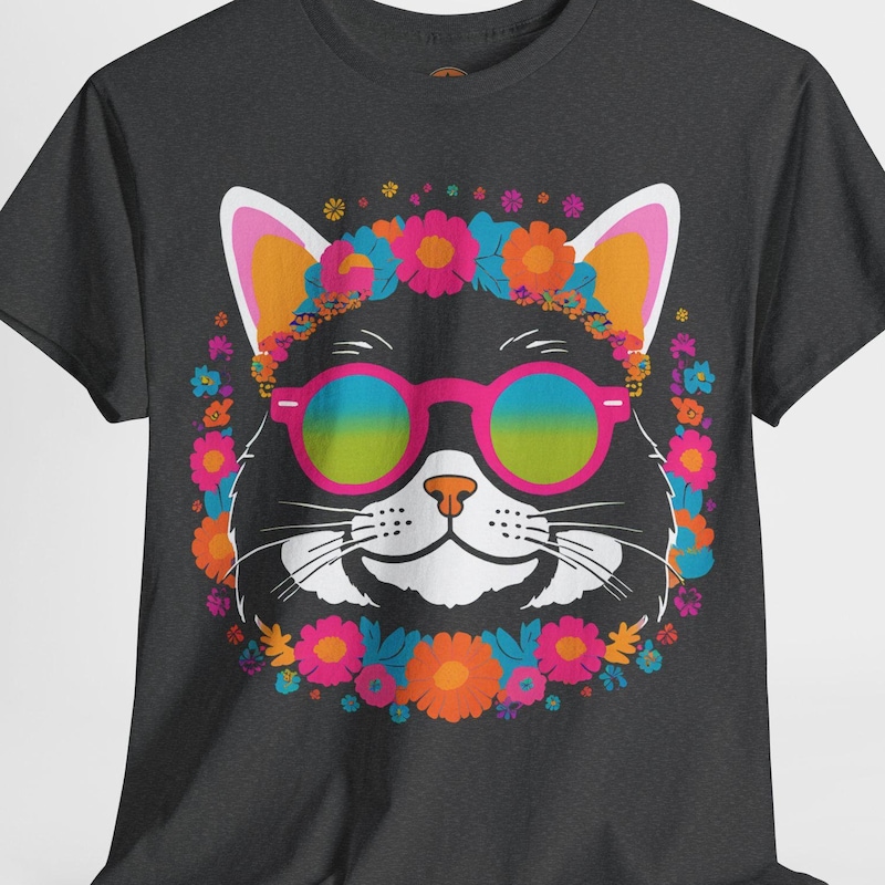 Hippie Cat - Etsy