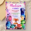 Inside Out Invitation Inside Out Birthday Invitation Inside Out Party ...