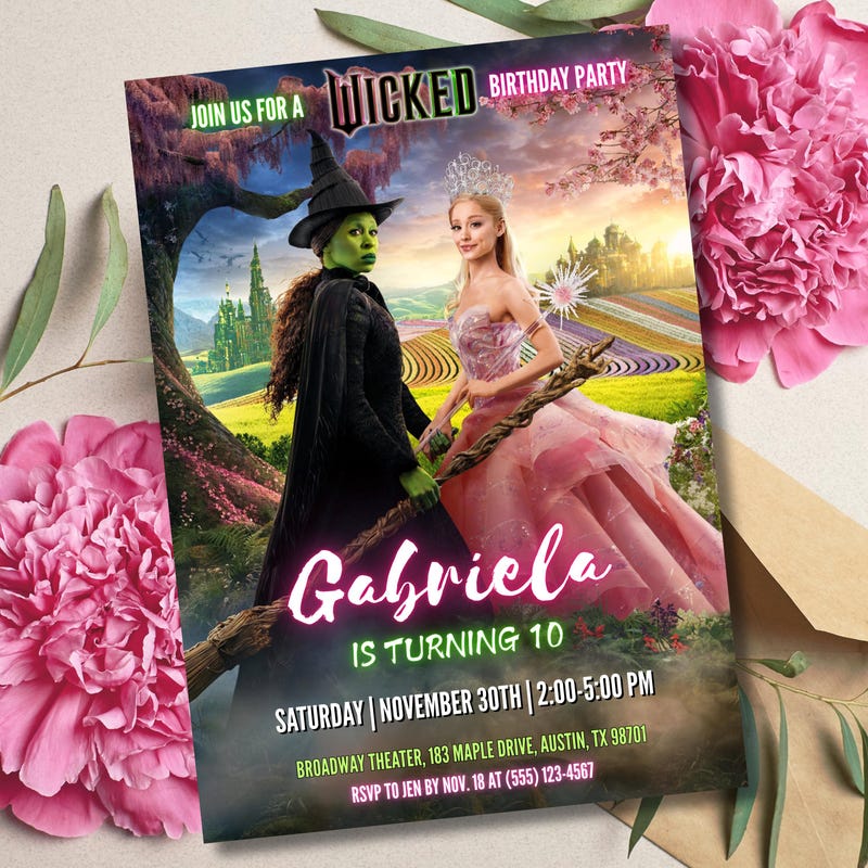 Wicked the Movie Party Decorations - Etsy