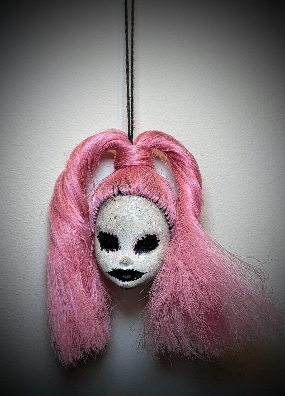 Creepy Hanging Head, Goth, Spooky Head, Doll Head - Etsy