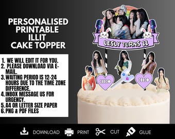 Printable Babymonster Cake Topper, Babymonster Centerpiece, Babymonster ...