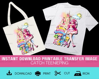 Printable Talking Tom T-shirt Iron on Transfer, Talking Tom Life T ...