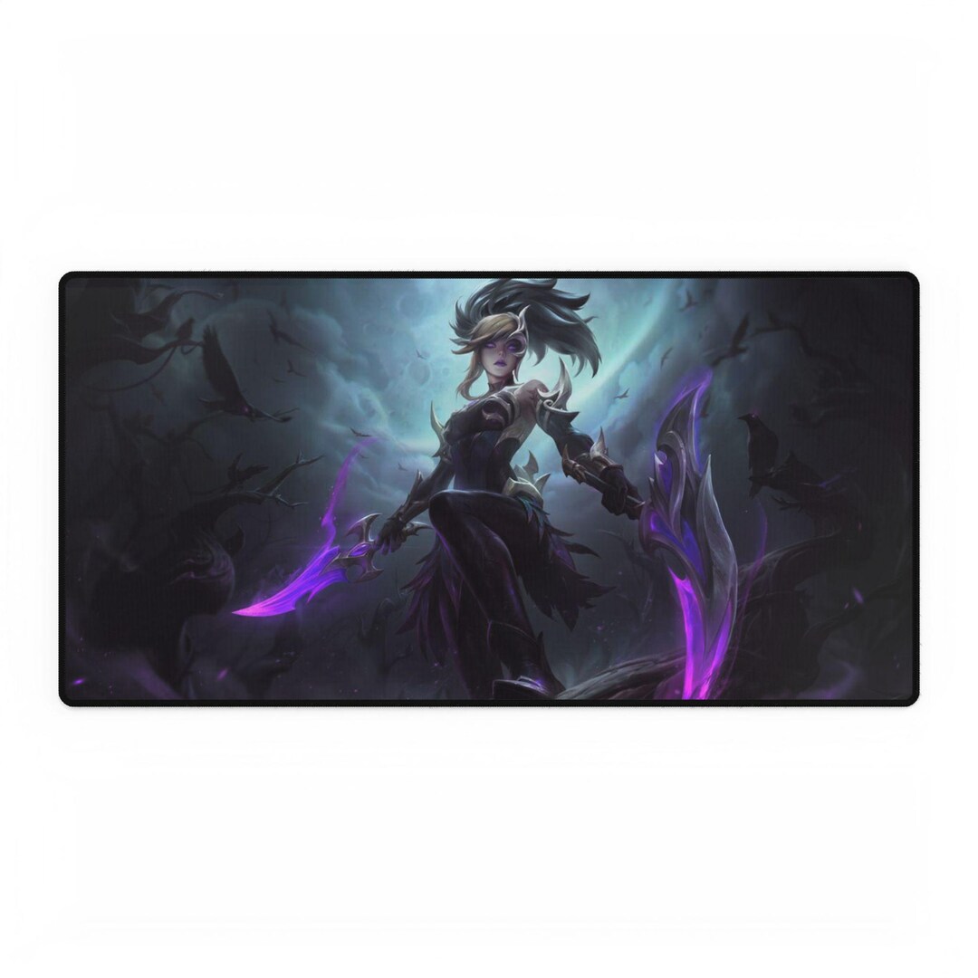 KDA Akali Desk Mat, League of Legends Gaming Mouse Pad, Akali Mouse Pad ...