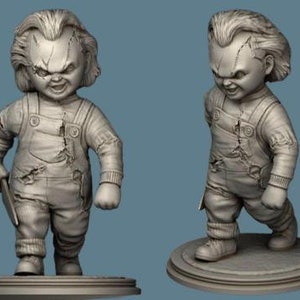 Chucky Stl File 3d Printing - Etsy