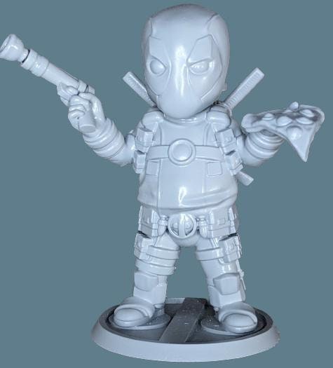 Chubby Deadpool 3d Model Digital File, Resin Print, FDM Print ...