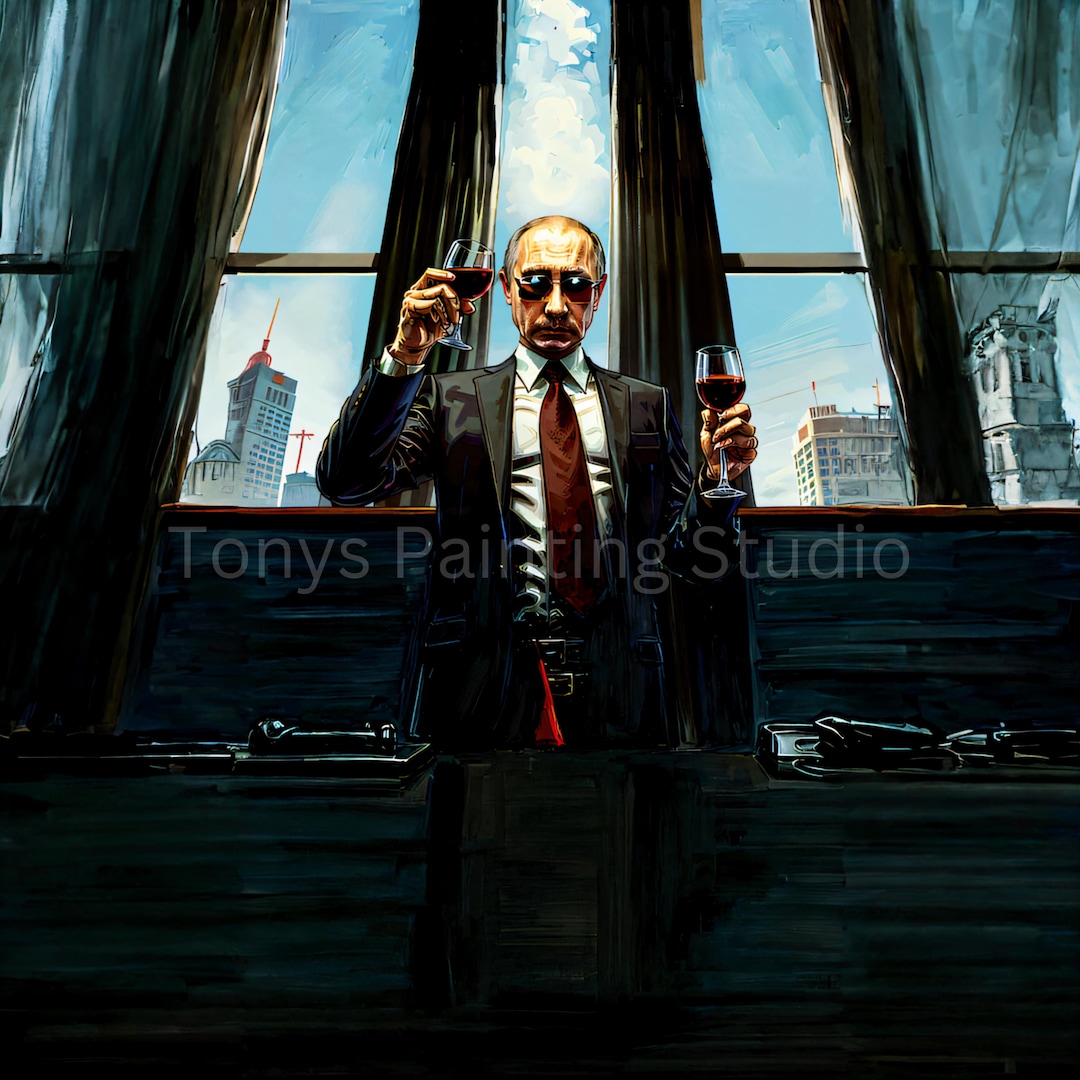 Vladimir Putin Digital Art Print - 4K 8K Resolutions - Multiple Ratios ...
