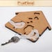 Laser Cut HDF Phone Stand | 2-piece Holder With Charging Slot - Etsy