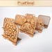 Laser Cut HDF Tablet Stand | 2-piece Holder With Charging Slot - Etsy